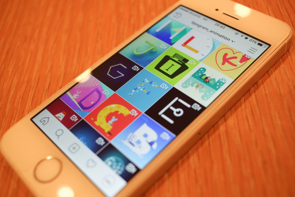 LiPOGRAM リポグラム » Instagramシリーズ -Alphabet Animation-3